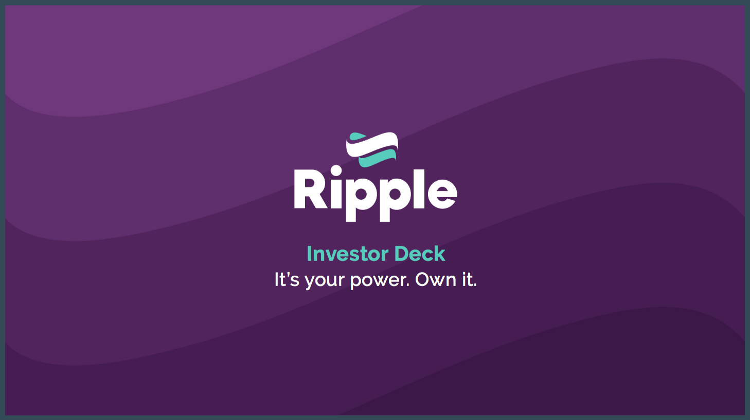 Ripple Pitch Deck - Republic Europe Academy